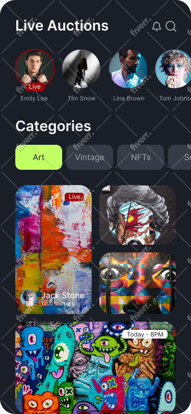 Build android and ios apps with react native or flutter by Thecodedna | Fiverr